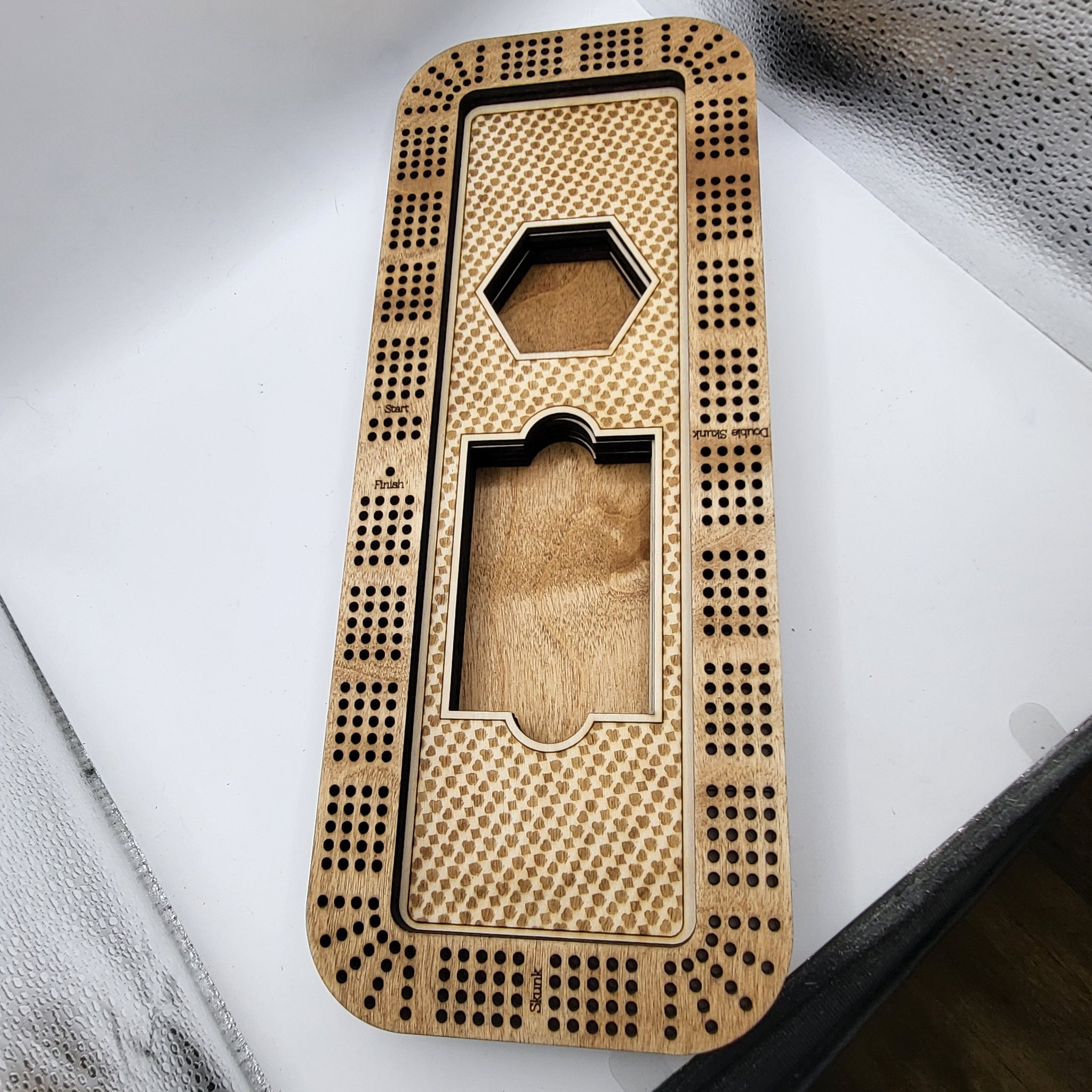 Rectangle Cribbage Board – WillowberryWorkshop