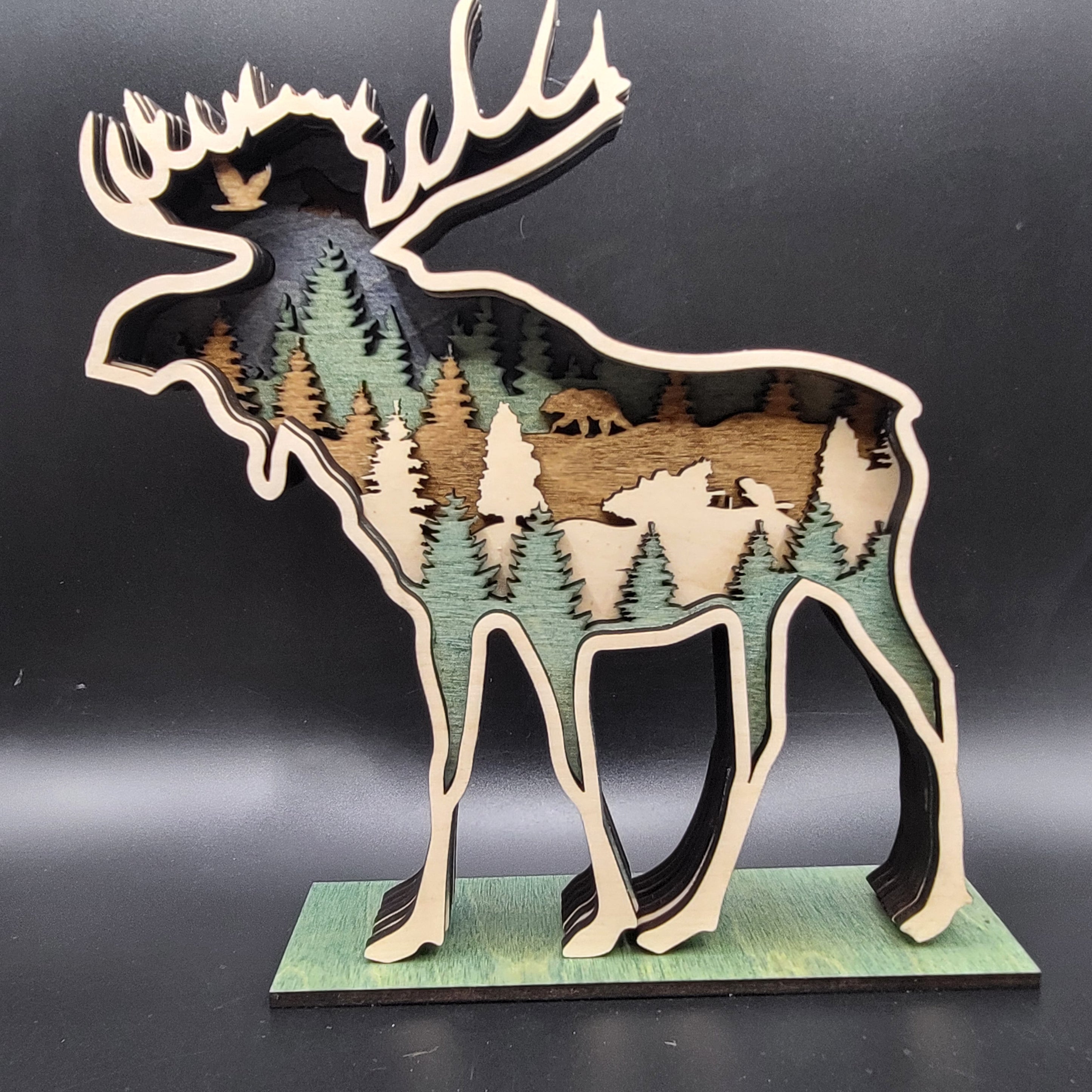 Moose Decor – WillowberryWorkshop
