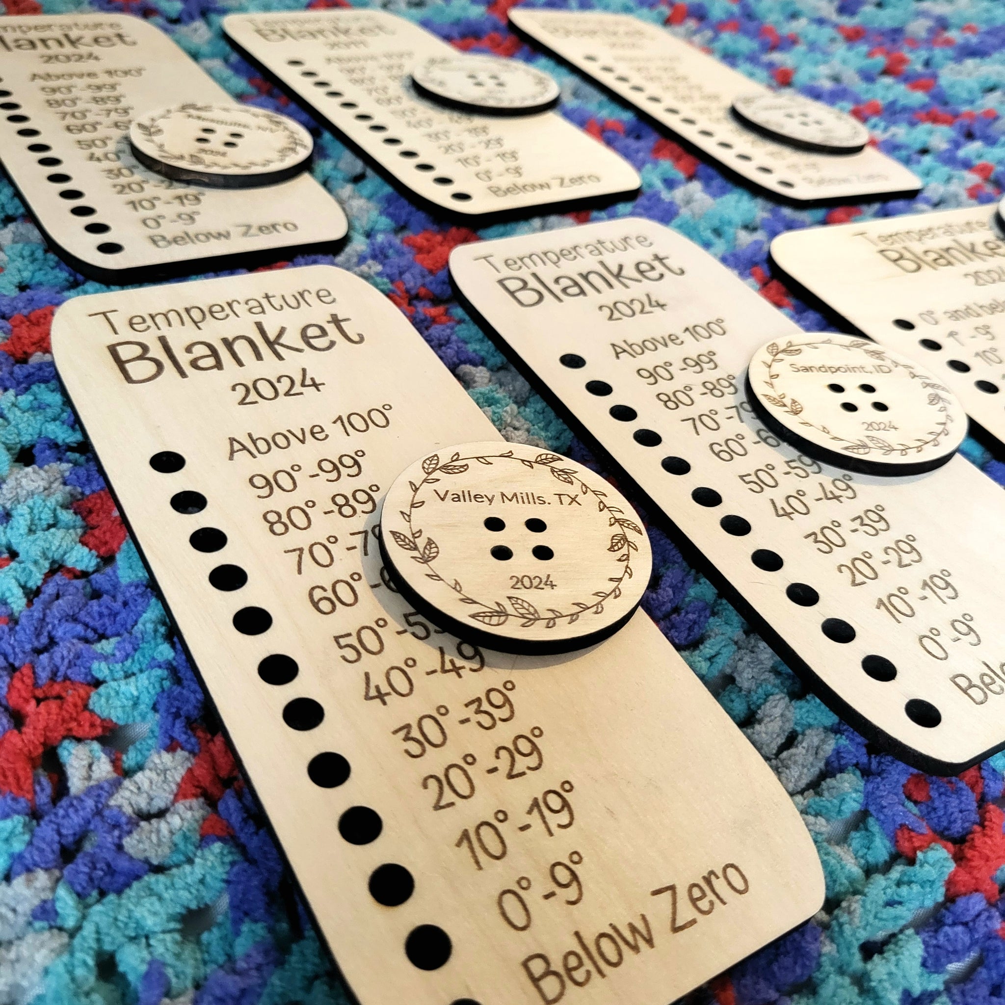 Temperature Blanket Color Chart – WillowberryWorkshop